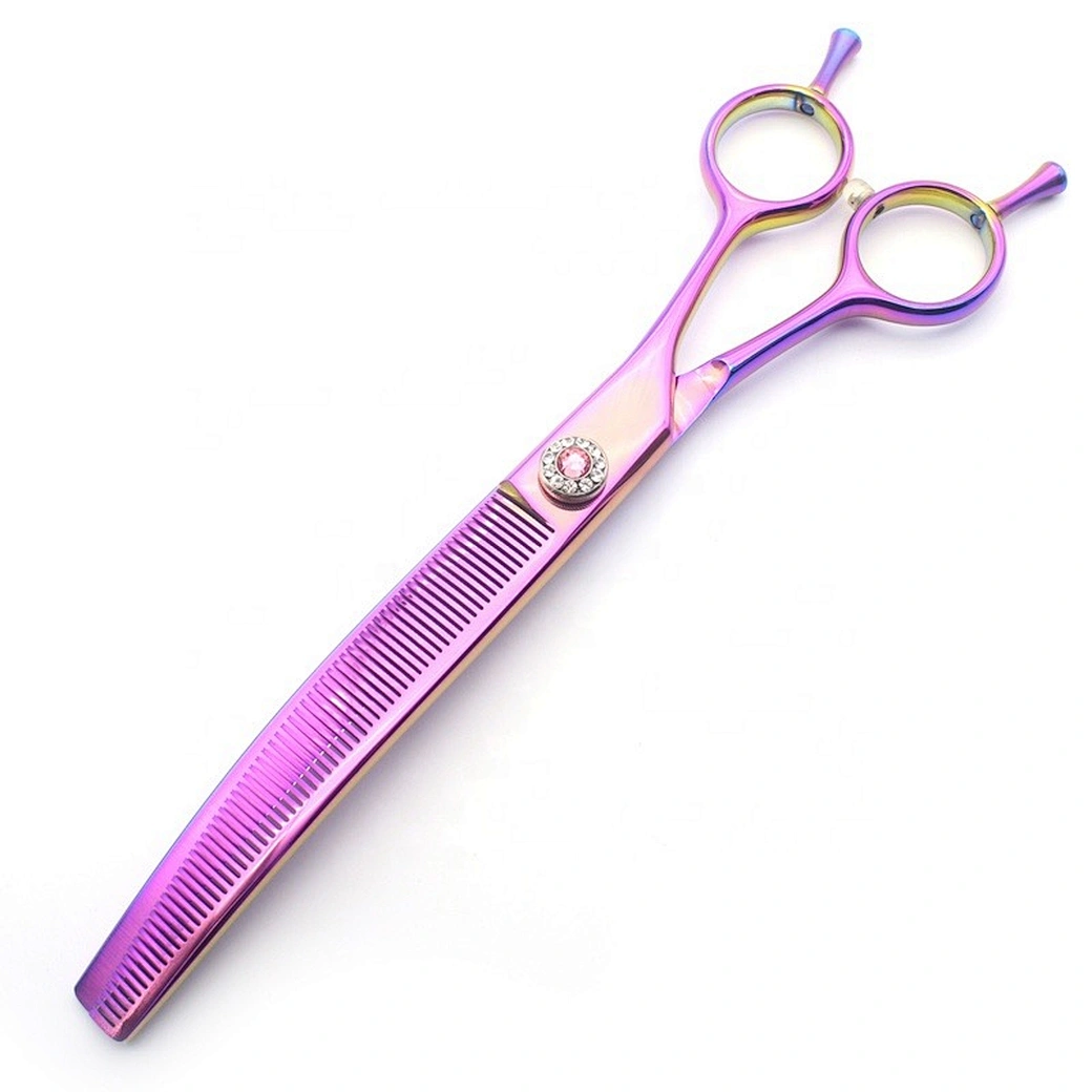 curved blending shears for dogs , dog grooming sharpening , Curved ...